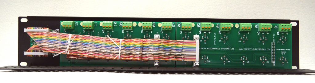 12 Channel Audio Patch Panel with Optional DT-12 Connector - Trinity ...